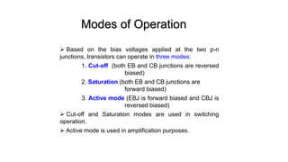 Introduction to bjt npn &pnp | PPTX | Chemistry | Science