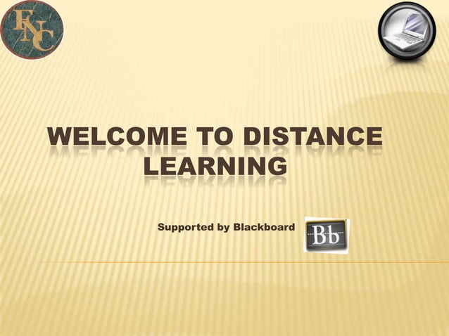 Introduction To Blackboard Training | PPT