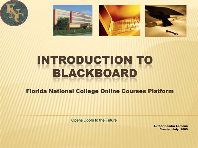 Introduction To Blackboard Training | PPT