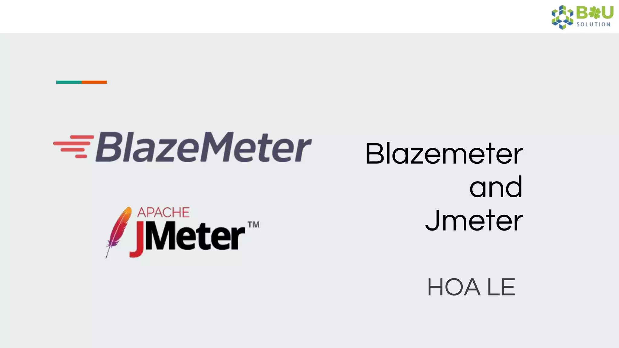 Introduction to blazemeter and jmeter | PPTX | Web Development | Internet