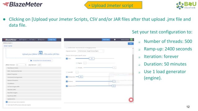Introduction to blazemeter and jmeter | PPTX | Web Development | Internet