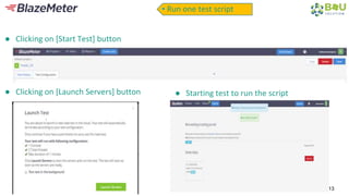 Introduction to blazemeter and jmeter | PPTX