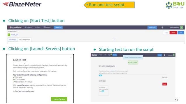 Introduction to blazemeter and jmeter | PPTX | Web Development | Internet