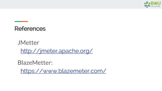 Introduction to blazemeter and jmeter | PPTX