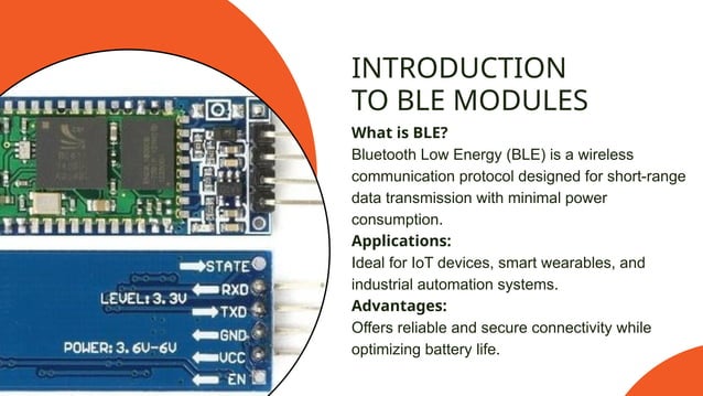 Premium BLE Modules for IoT & Wearable Innovations | PPTX