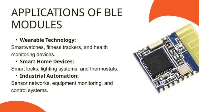 Premium BLE Modules for IoT & Wearable Innovations | PPTX