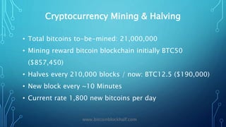 Introduction to blockchain 2018 | PPTX