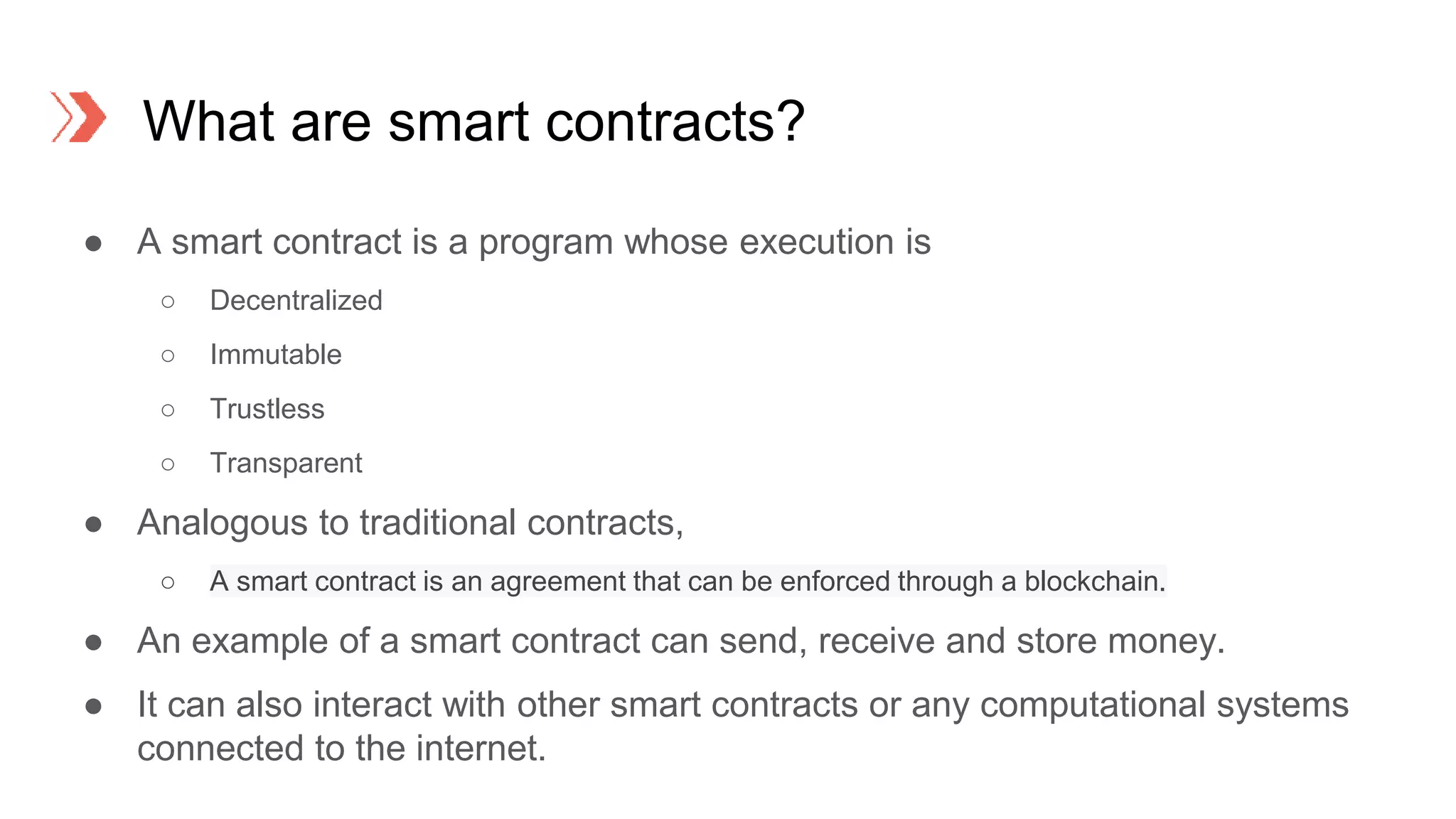Introduction To Blockchain And Smart Contracts Pptx Programming Languages Computing