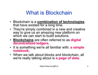 Introduction to blockchain lesson 2 By: Professor Lili Saghafi | PPT