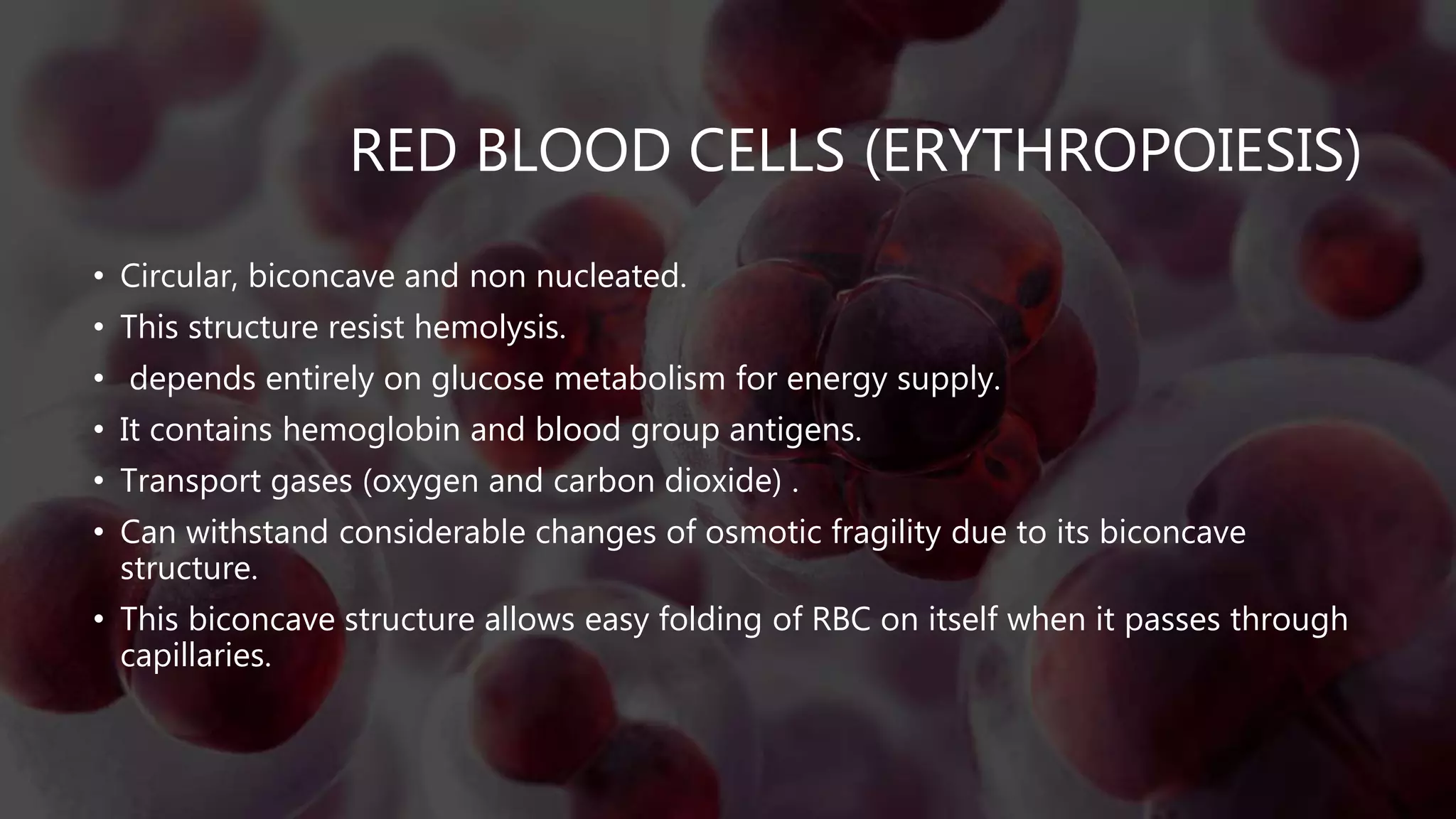 Introduction to blood components of blood, pcv | PPTX