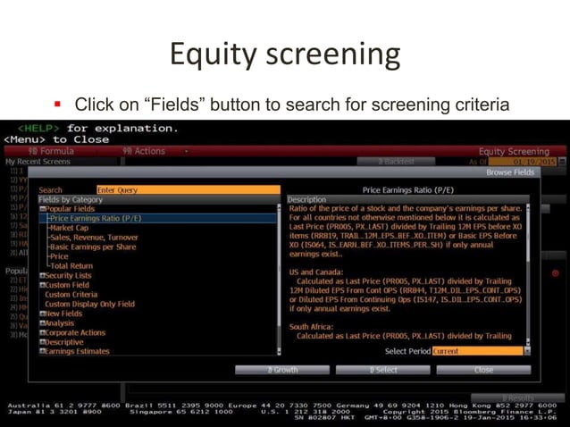 Introduction to Bloomberg | PPTX | Business Accounting & Finance | Business