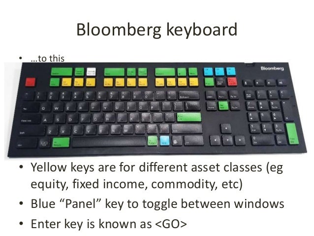 Introduction to Bloomberg
