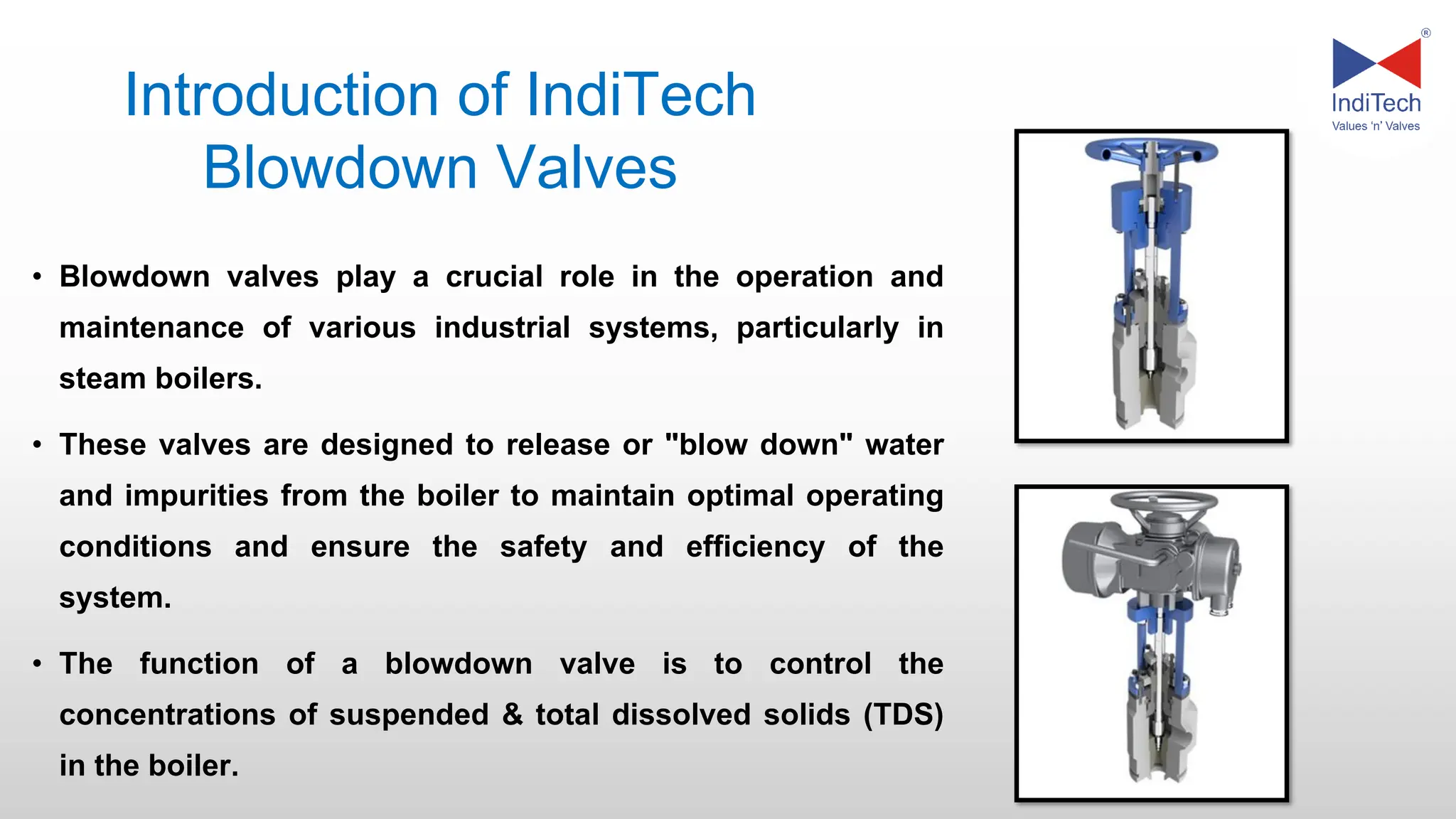 Introduction to Blowdown Valves - IndiTech Valves.pdf