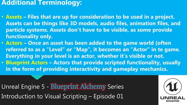 Introduction To Blueprint Scriptingpptx