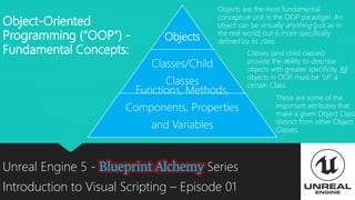 Introduction to Blueprint Scripting.pptx | Programming Languages | Computing