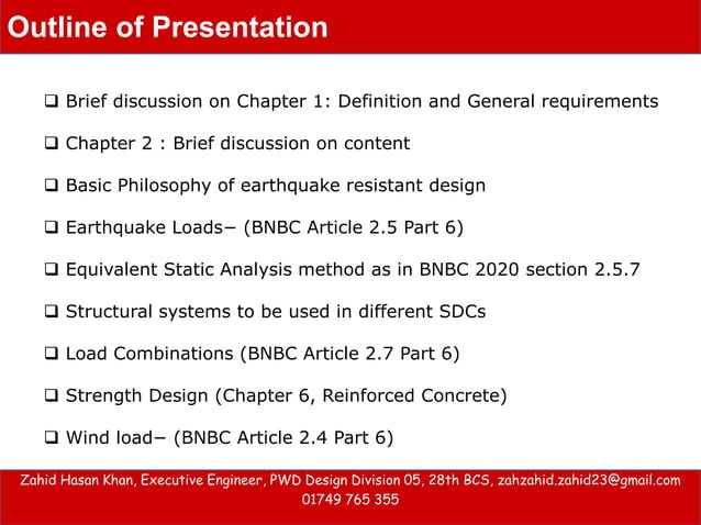 Introduction to BNBC and details of BNBC2020.pdf | Civil Engineering ...