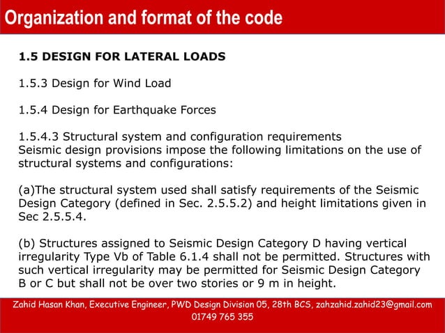 Introduction to BNBC and details of BNBC2020.pdf | Civil Engineering ...