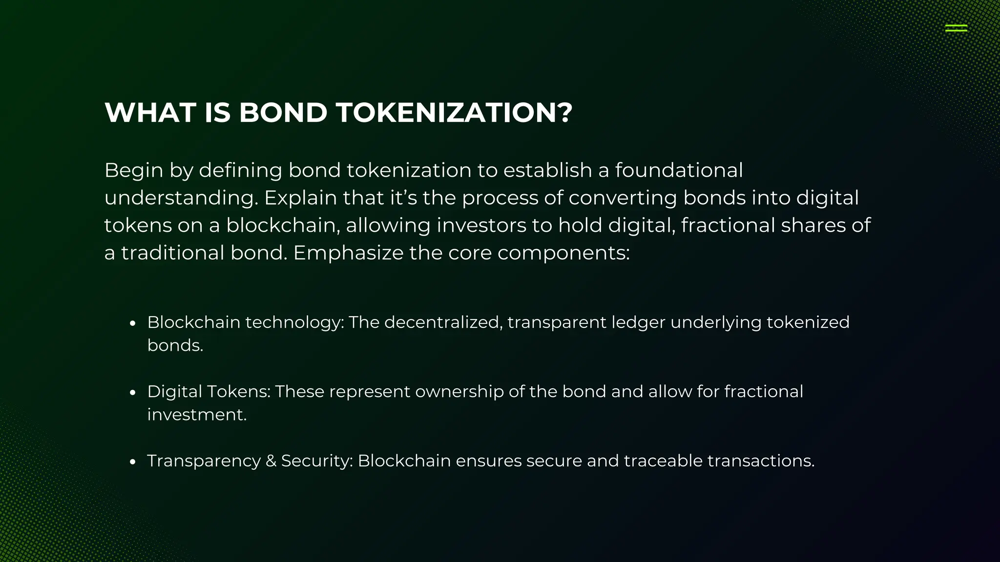 Introduction to Bond Tokenization guide to explore | PDF