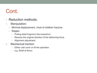 Introduction to bone fracture | PPTX