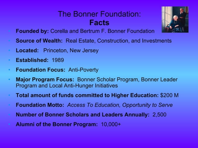 Introduction To Bonner | PPT