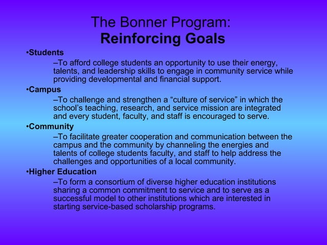 Introduction To Bonner | PPT