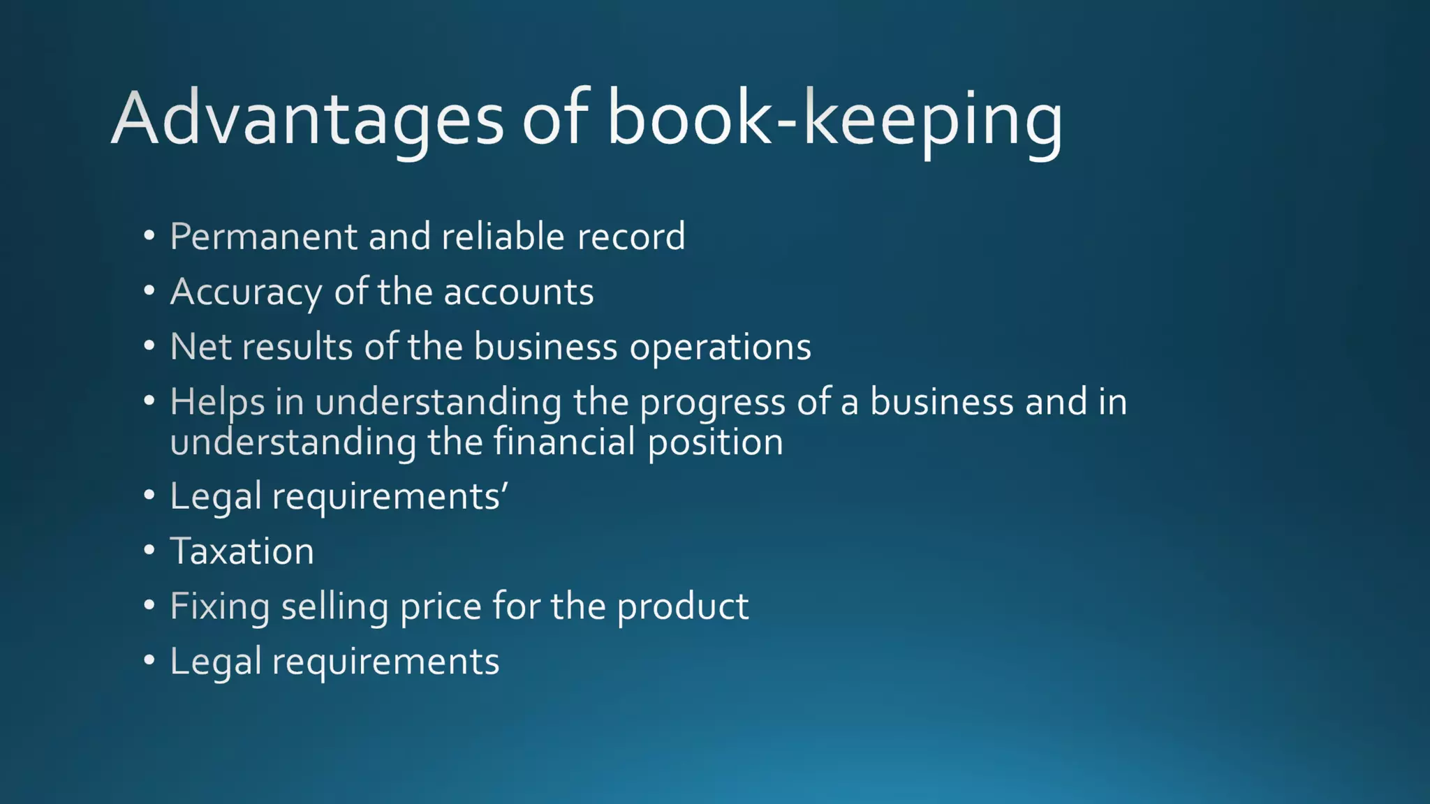 Introduction to bookkeeping and accounting 1 slideshare | PPT