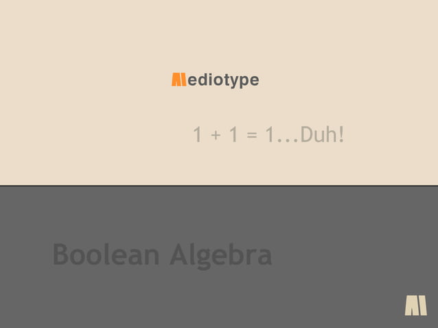Introduction to boolean algebra | PPT