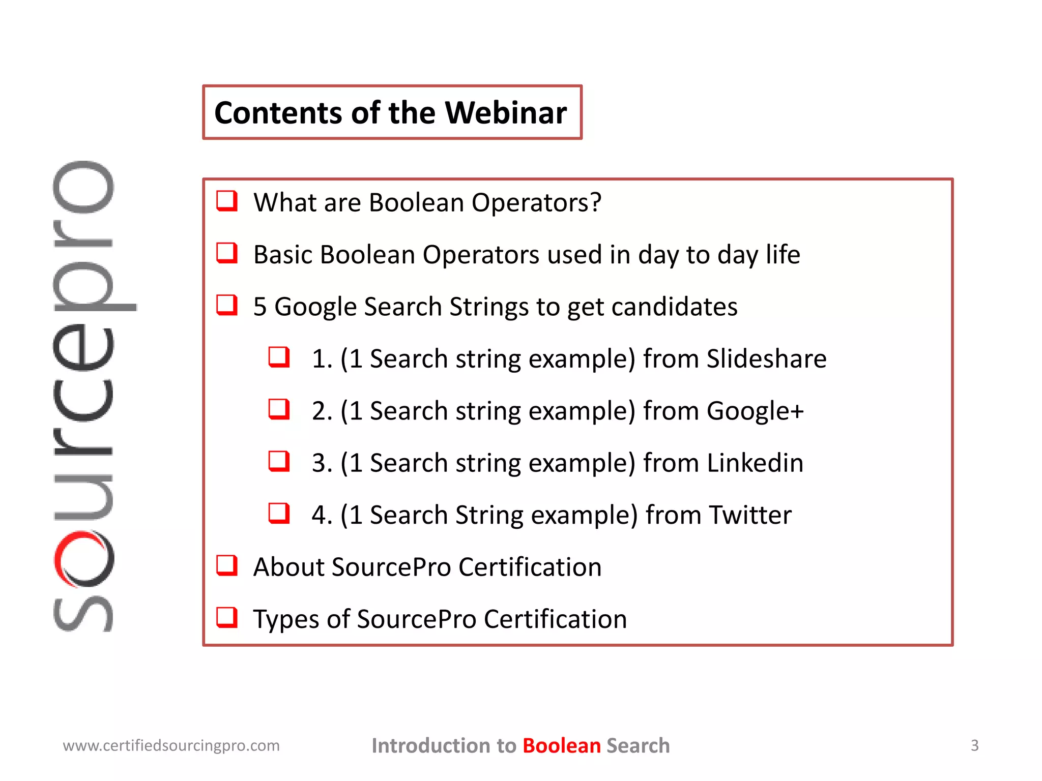 Introduction to Boolean Search | PPTX