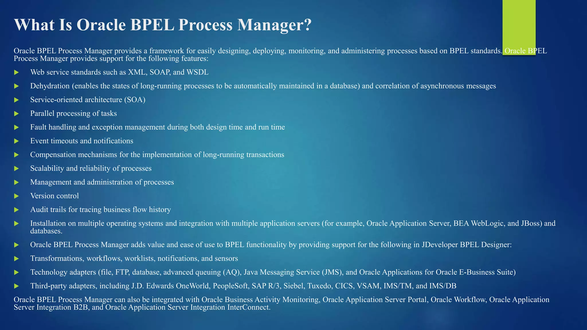 Introduction to bpel | PPTX