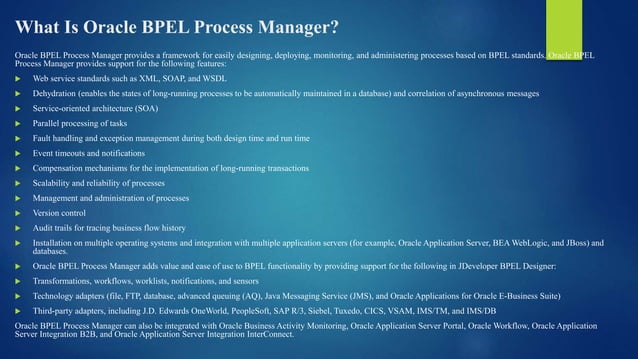 Introduction to bpel | PPTX