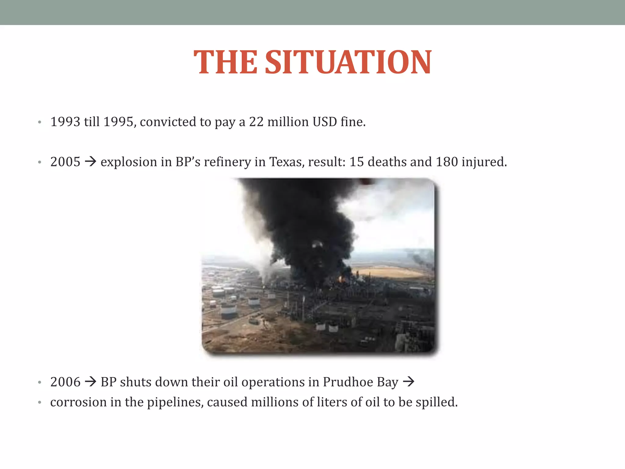 Introduction to bp’s disaster | PDF | Business | Business and Finance