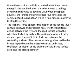 Comprehensive Overview of Vehicle Braking Systems and Their Operation ...