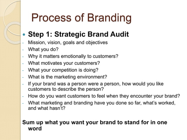 Introduction to branding | PPTX