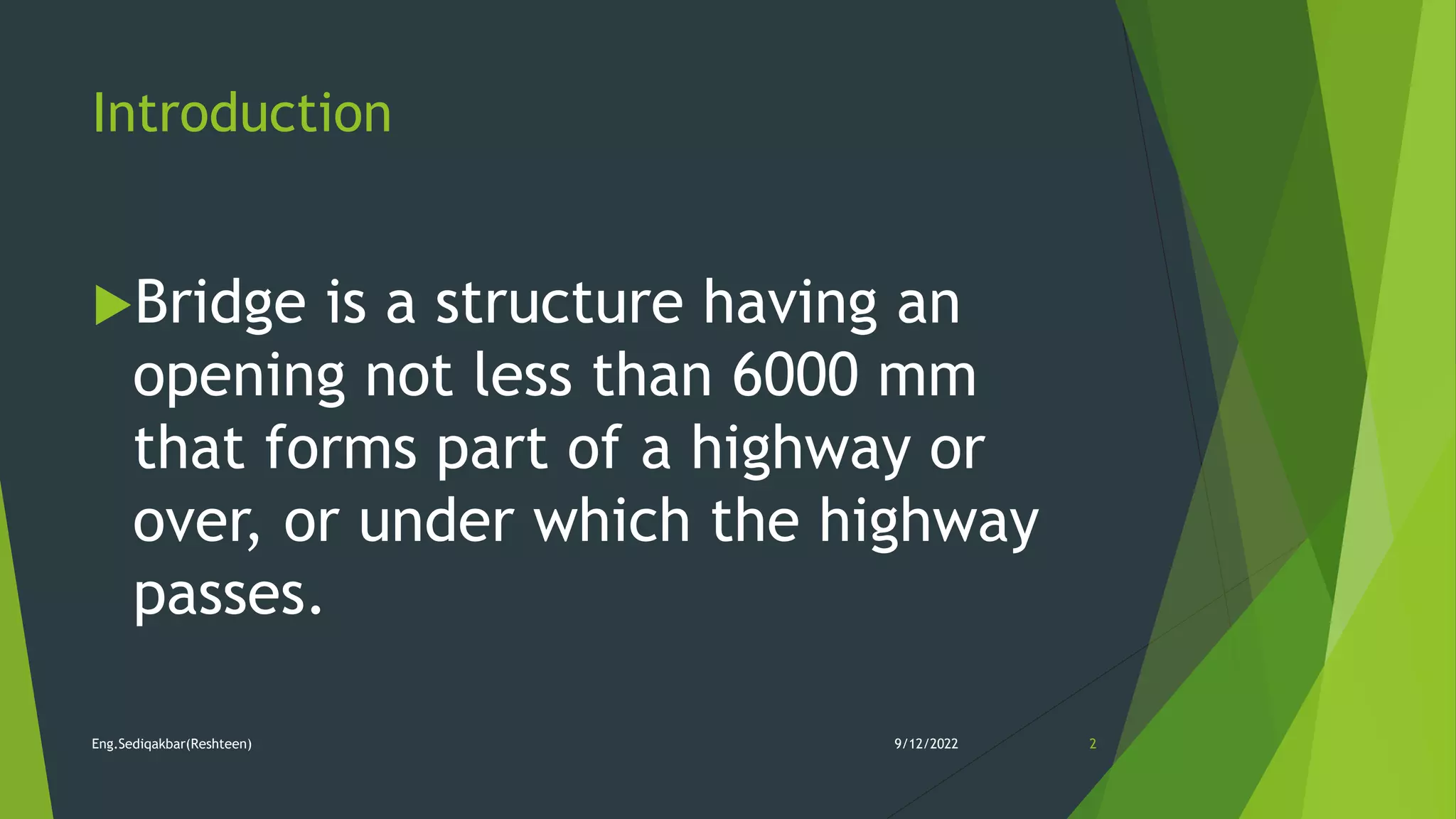 Introduction to bridge.pptx | Free Download