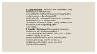 Introduction to British pharmacopeia.pptx
