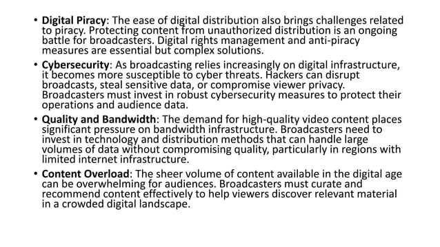 INTRODUCTION TO BROADCAST MEDIA- TV & RADIO Slides.pptx | History | Genres