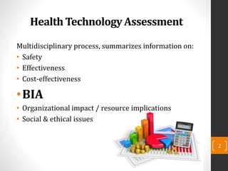 Introduction to budget impact analysis | PPTX