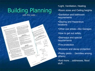 Introduction To Building Codes | PPT
