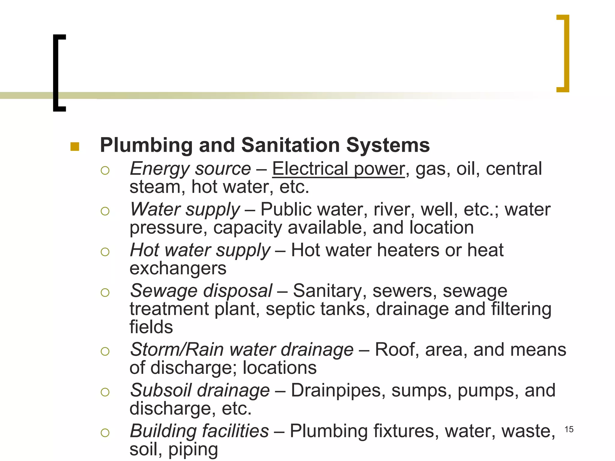 Introduction To Building Services | PDF