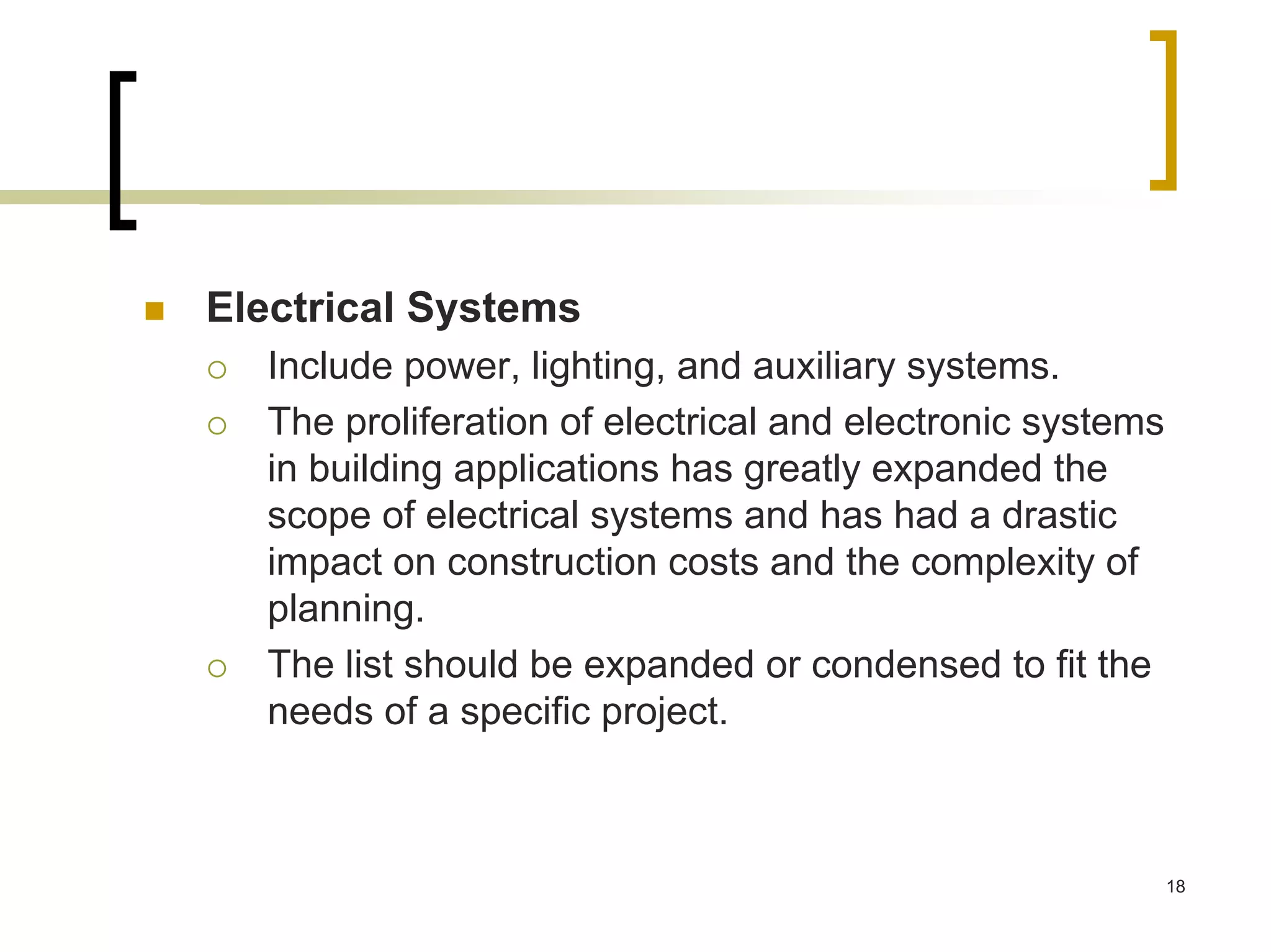 Introduction To Building Services | PDF
