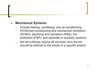 Introduction To Building Services | PDF