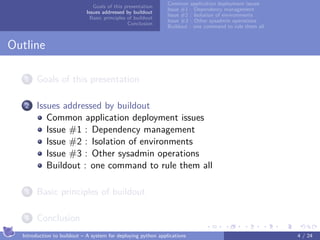Introduction to buildout | PPT