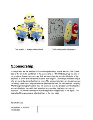 Introduction to business final project (final report) | DOC