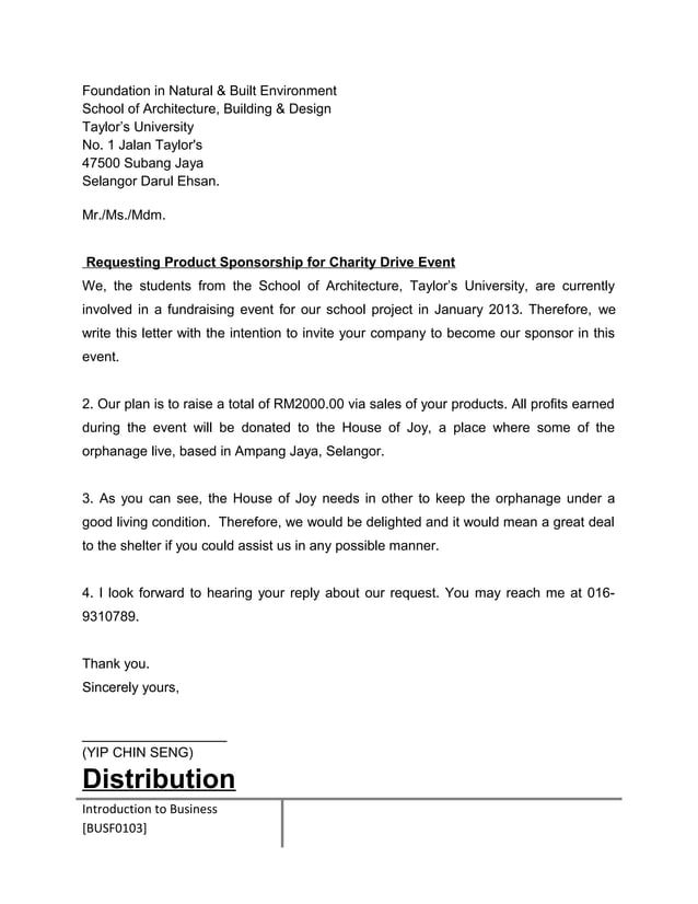 Introduction to business final project (final report) | DOC