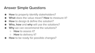 Introduction to business analysis | PPT