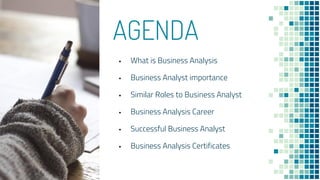 Introduction to business analysis | PPT