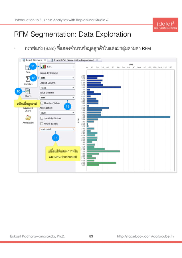 Introduction to Data Analytics with RapidMiner Studio 6 (ภาษาไทย) | PDF