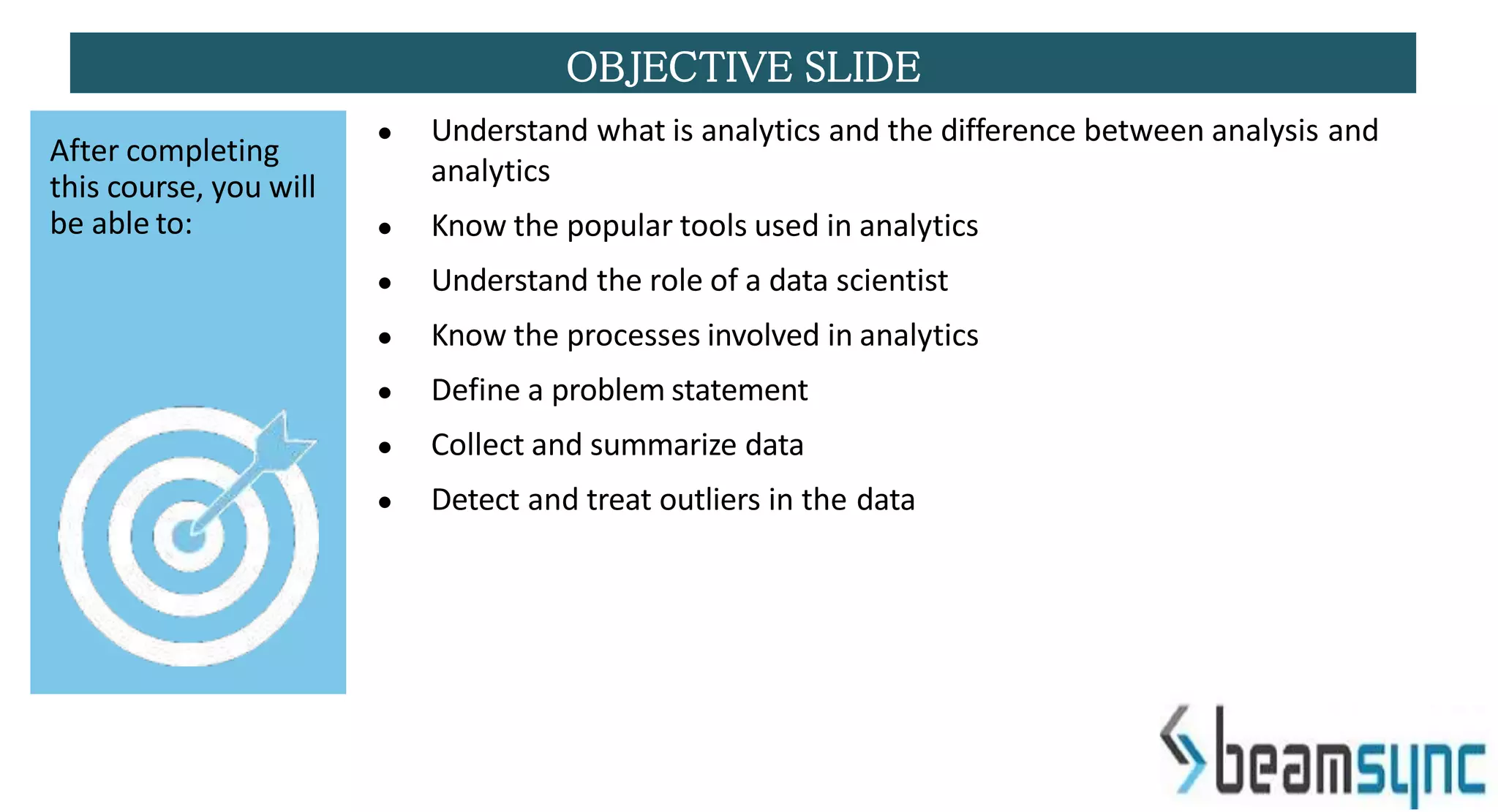 Introduction to Business Analytics Part 1 | PPTX