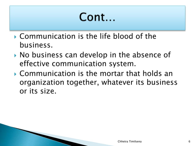 Introduction to business communication | PPTX