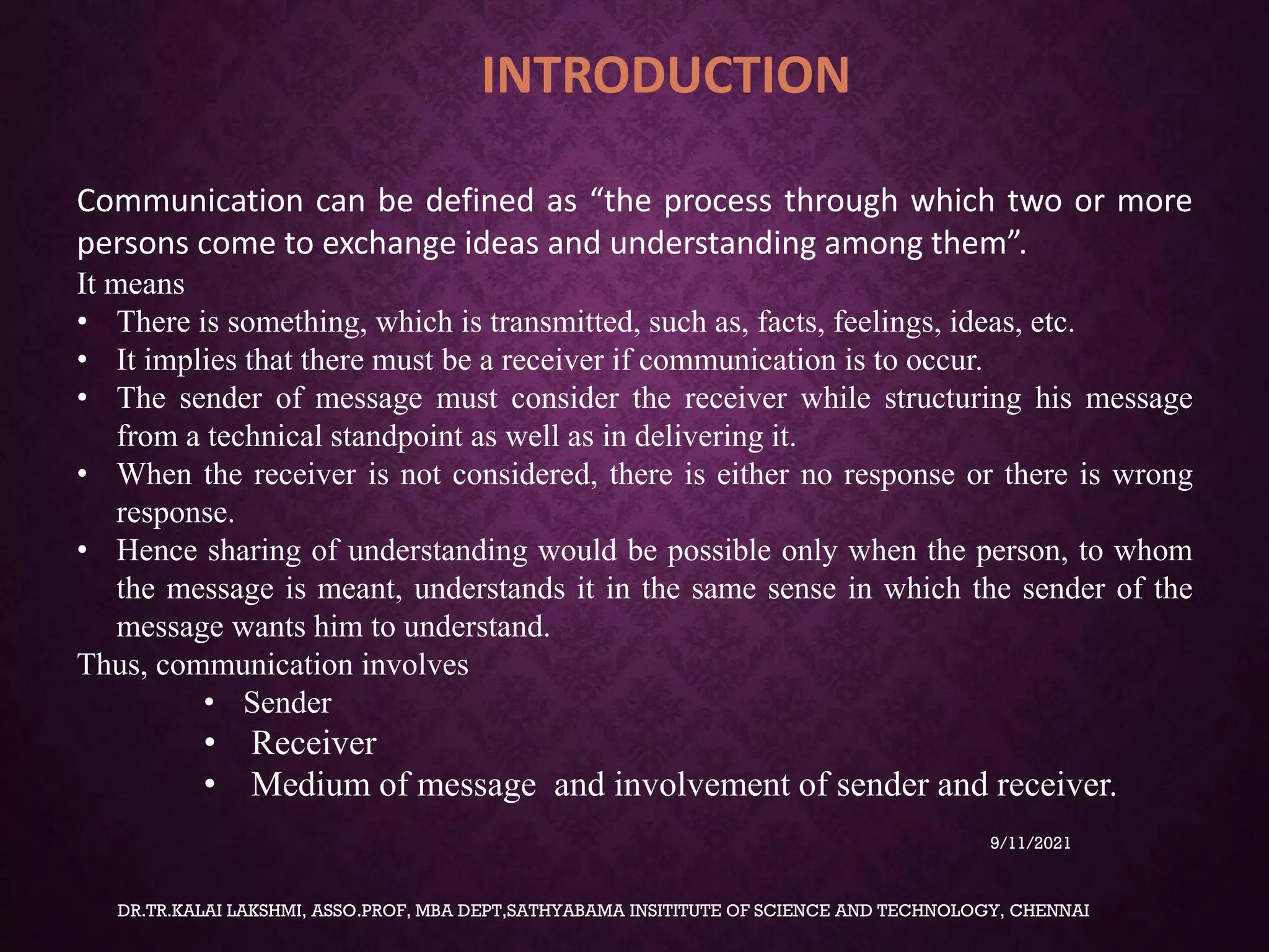 Introduction to business communication | PPT